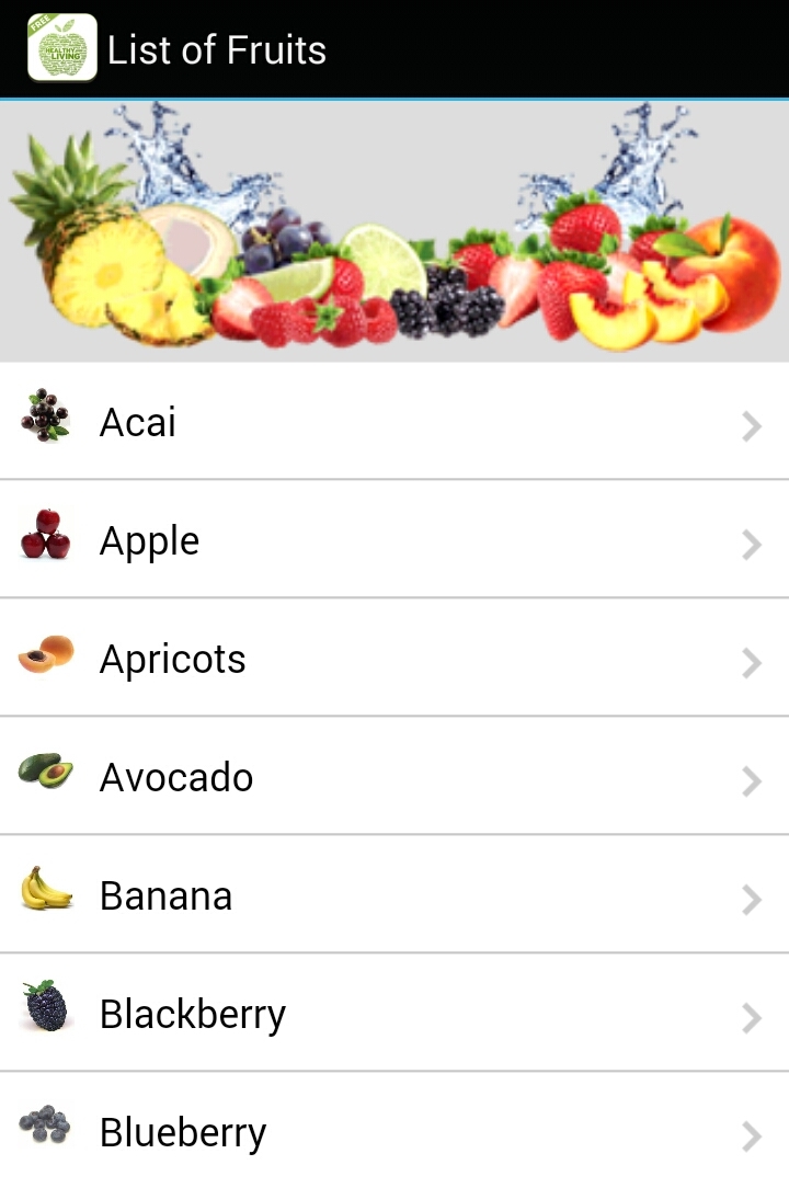 Healthy Food List Healthy Food List