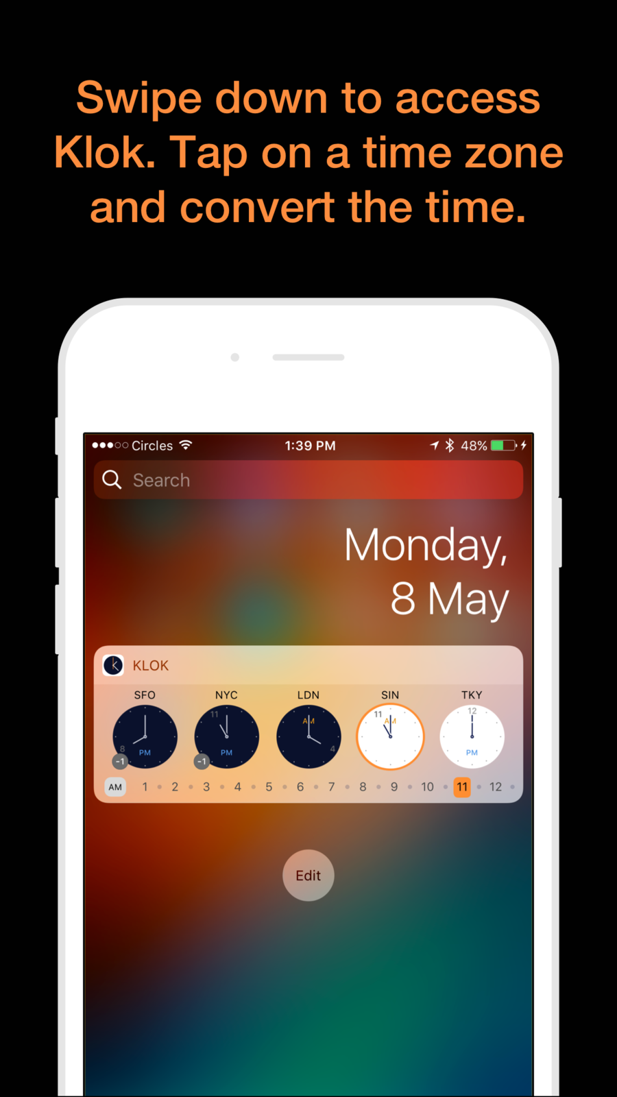 Klok Time Zone Converter