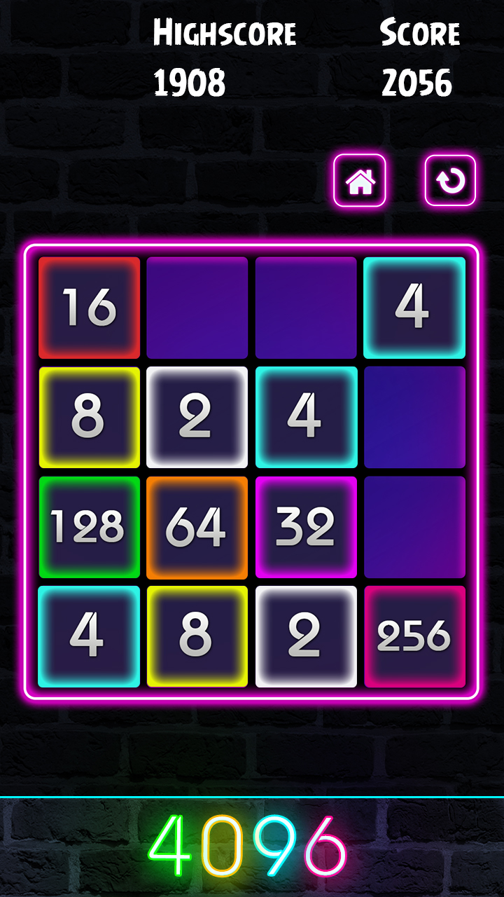 4096 Puzzle Game