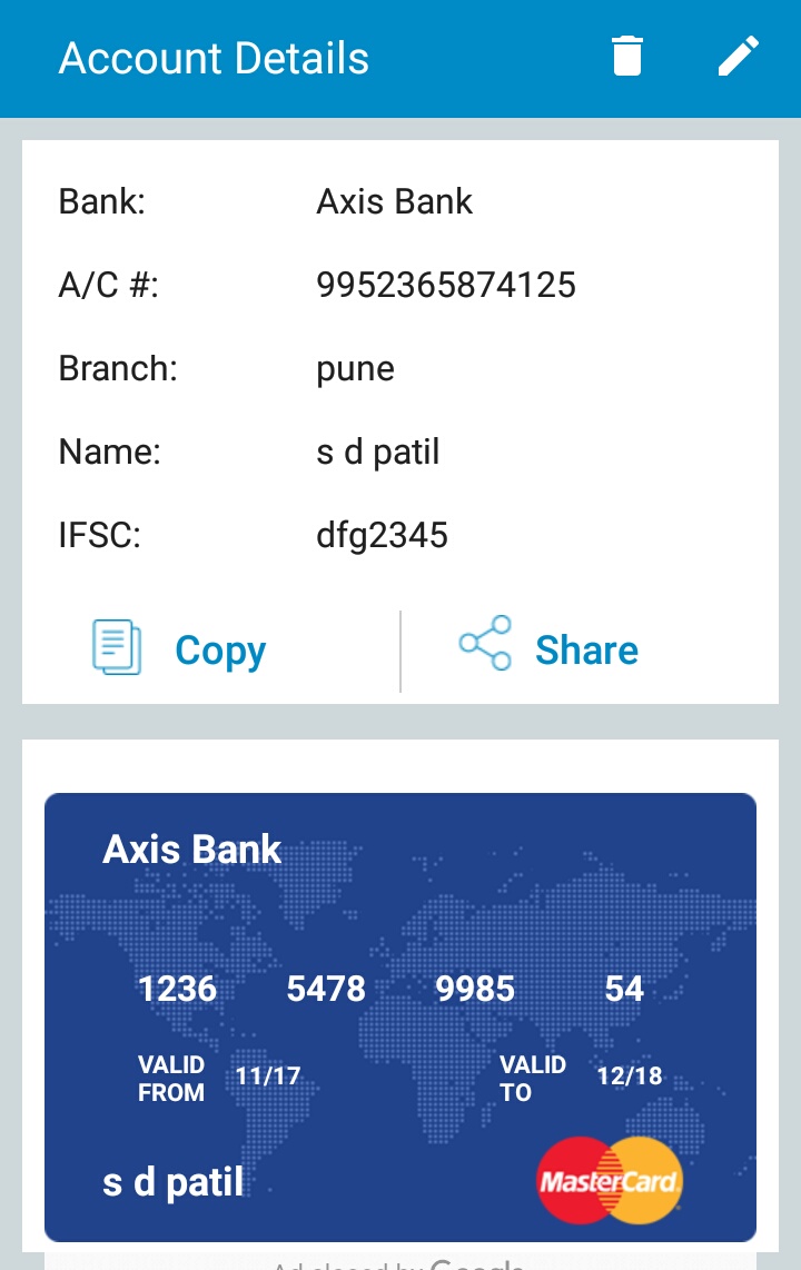 My Bank Balance App
