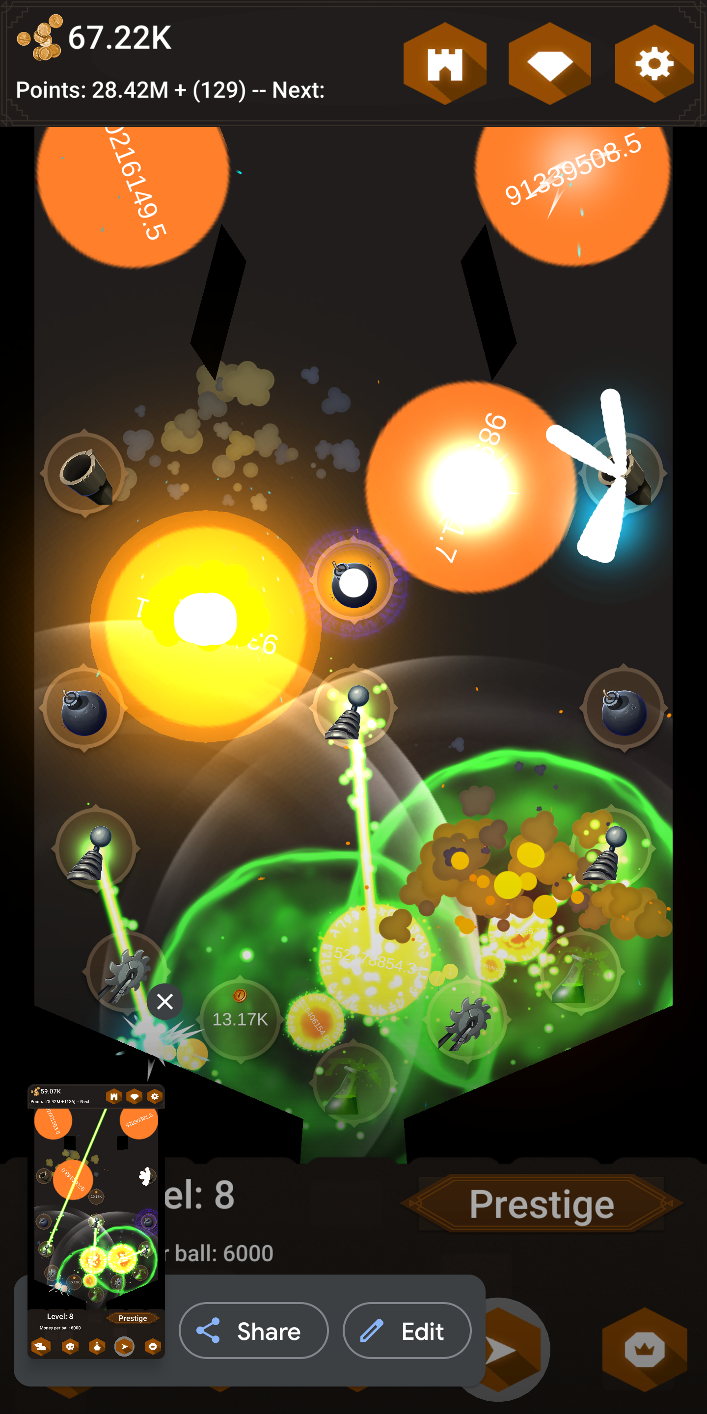 Tower Ball - Incremental Tower Defense