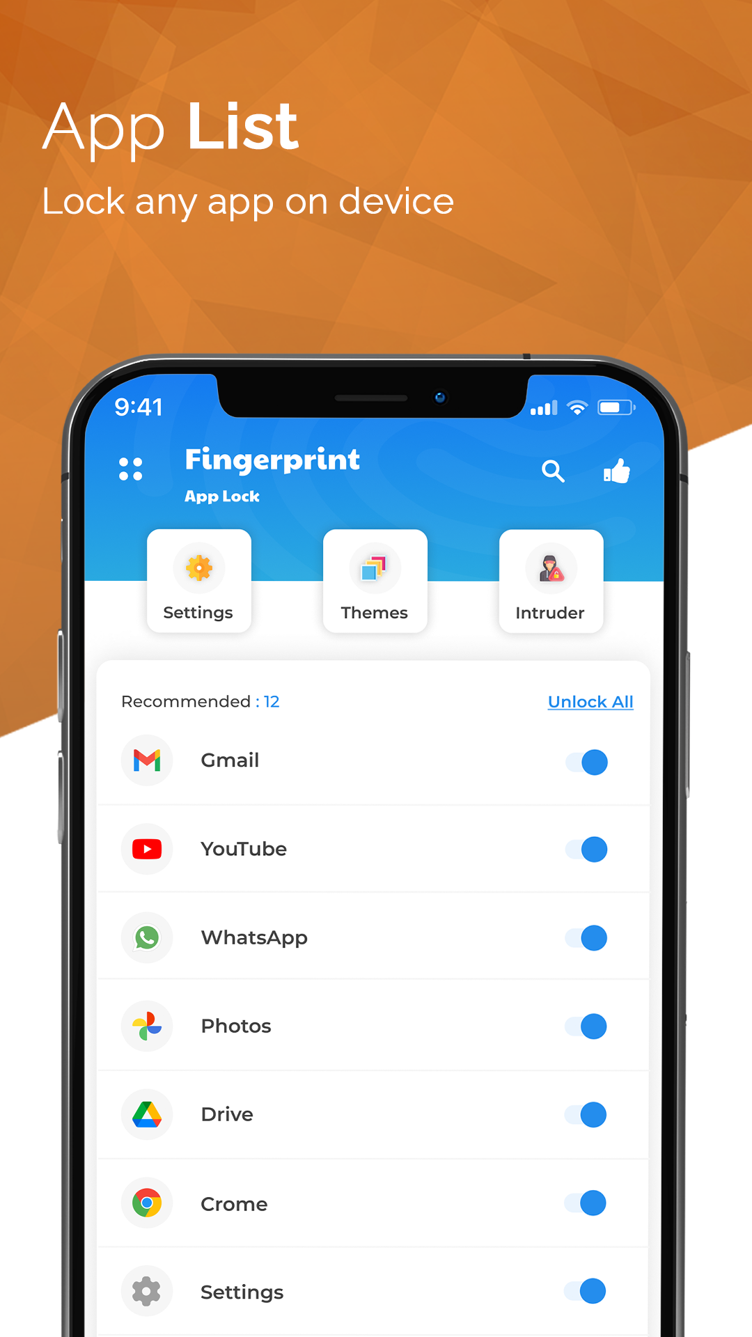 Fingerprint Lock AppLock