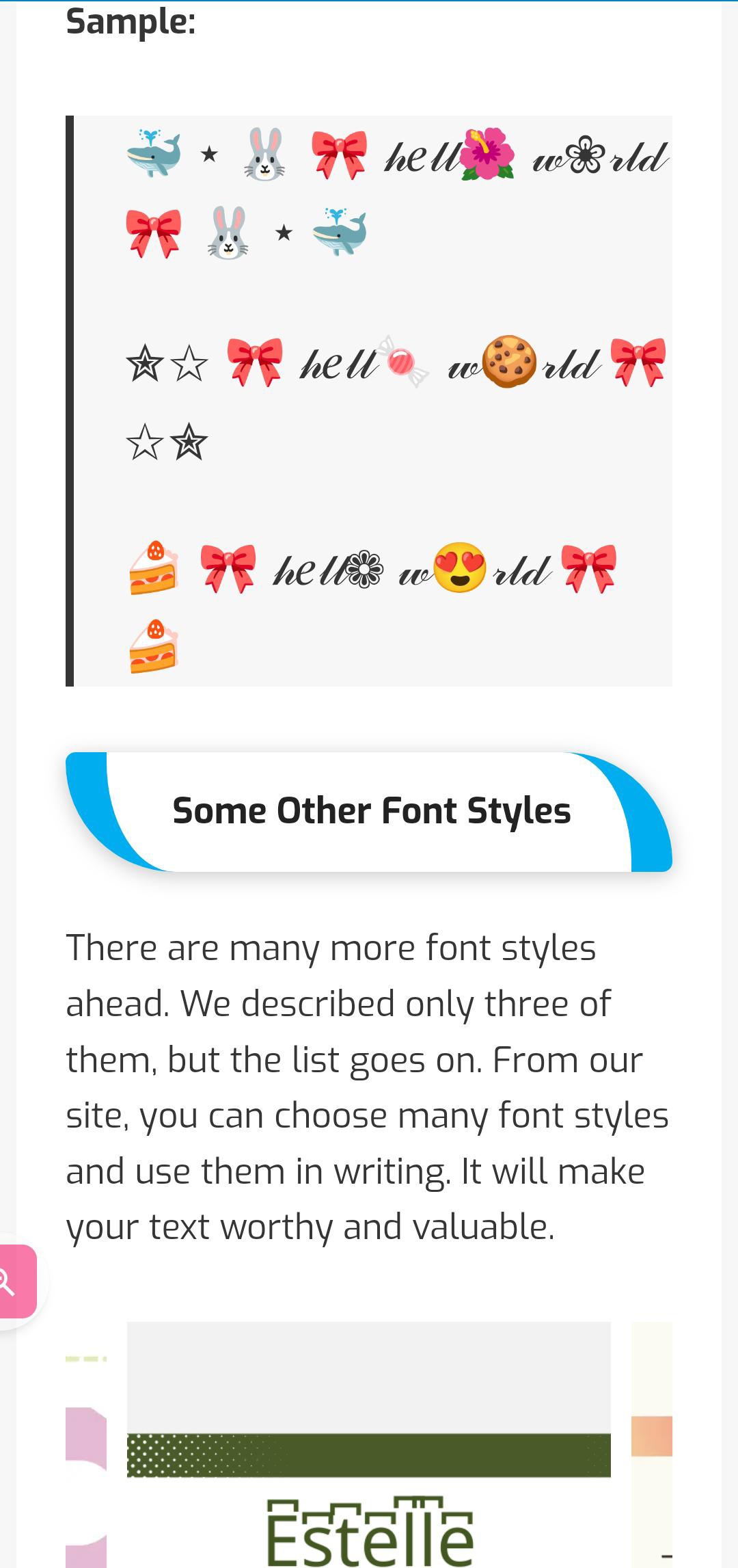 Stylish Name Stylish Name